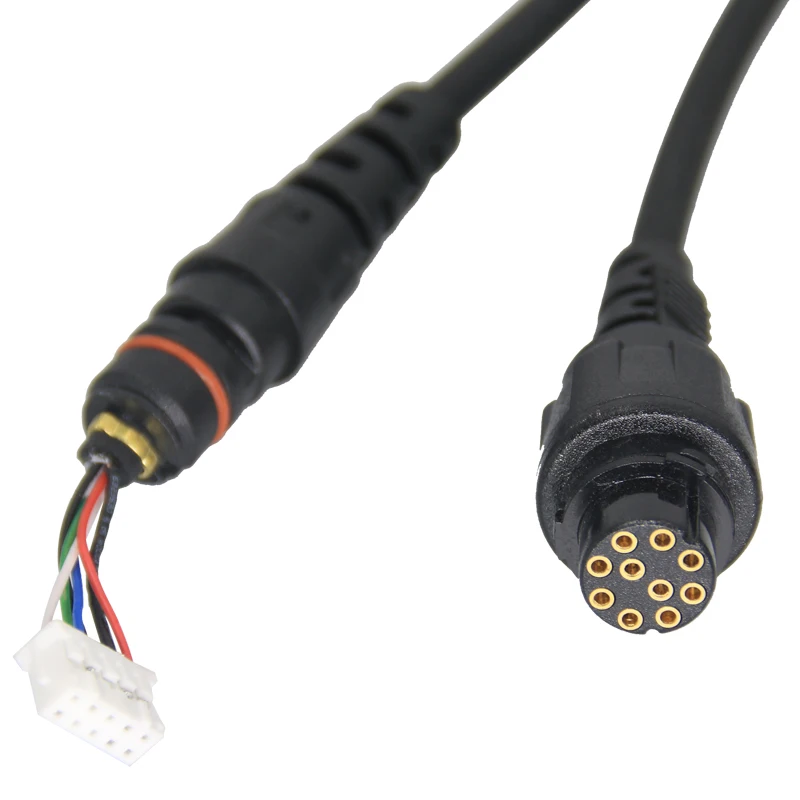DIY Spare Cable 10 Pin Aviation Connector For SM16A1 Speaker For Hytera ...
