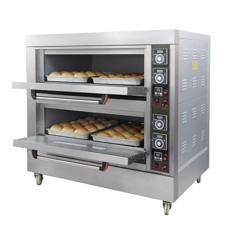 Commercial-electric-oven-Two-story-Cake-bread-pizza-baking-machine ...