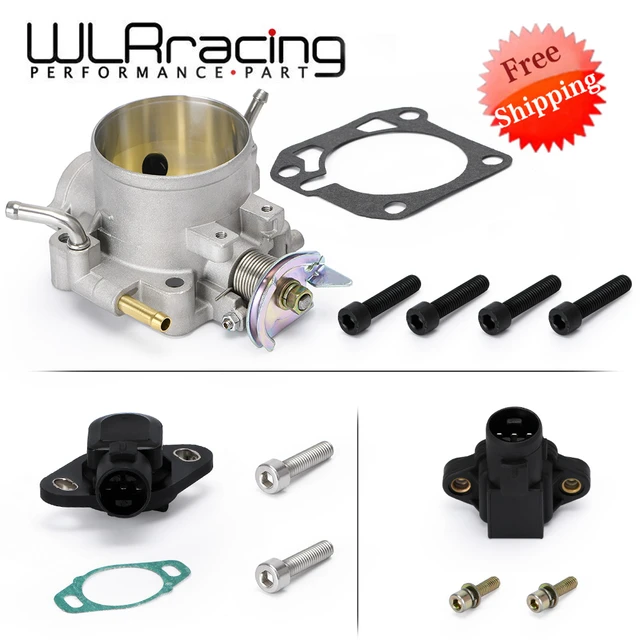 70MM Intake Manifold Throttle Body Kit With TPS MAP Sensor, 40% OFF