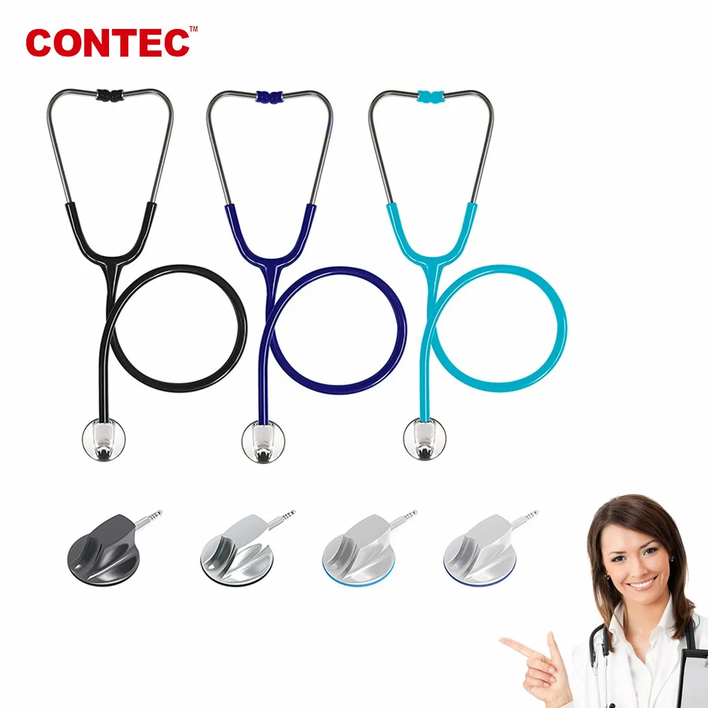 CONTEC-SC12-11-Portable-Doctor-Stethoscope-Medical-Cardiology ...