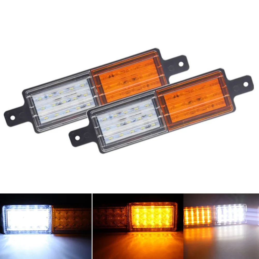 Feux arrière LED pour remorque, feu arrière de camion, 12V, 24V ...