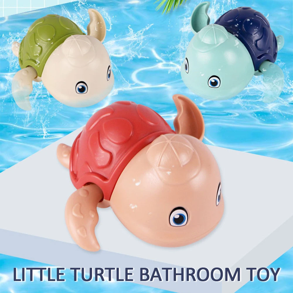 New Arrival Baby Toys Little Turtle Bath Toys Swimming Animal Turtle ...
