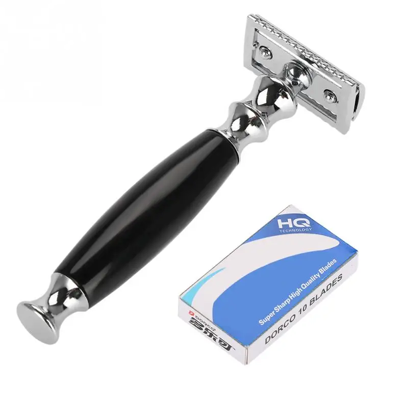 Adjustable Safety Razor Classic Shaving Mild Double Edge Straight Razor ...