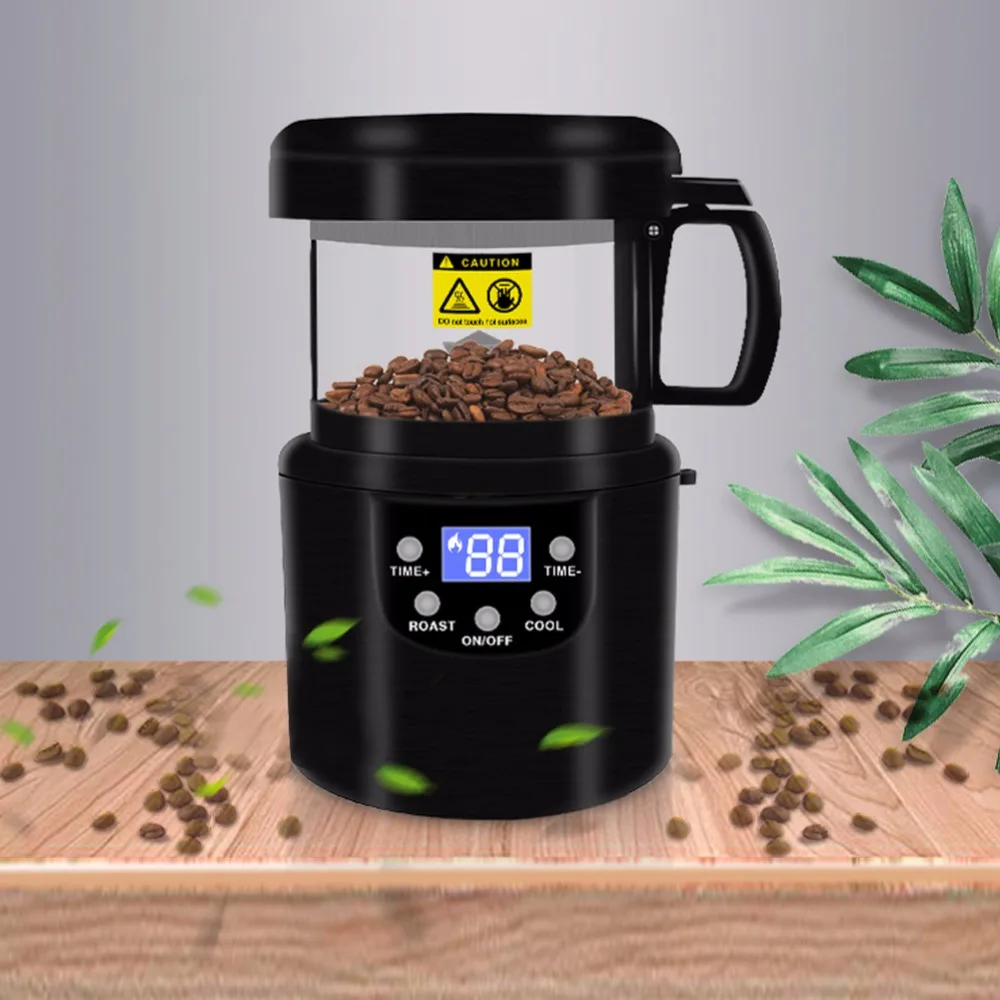 New Home Coffee Roaster Electric Mini No Smoke Coffee Beans Baking ...