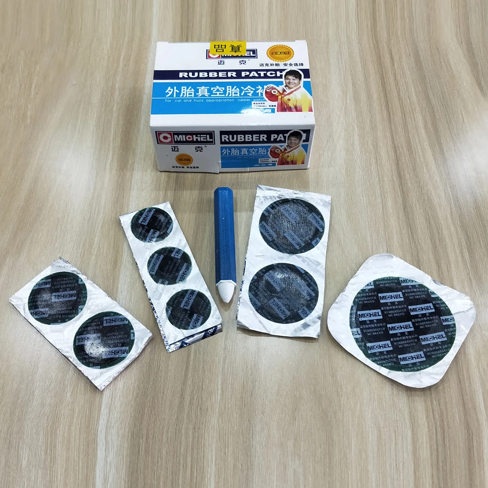 Four kinds of Tyre vacuum patching film Natural rubber Tyre patch For ...