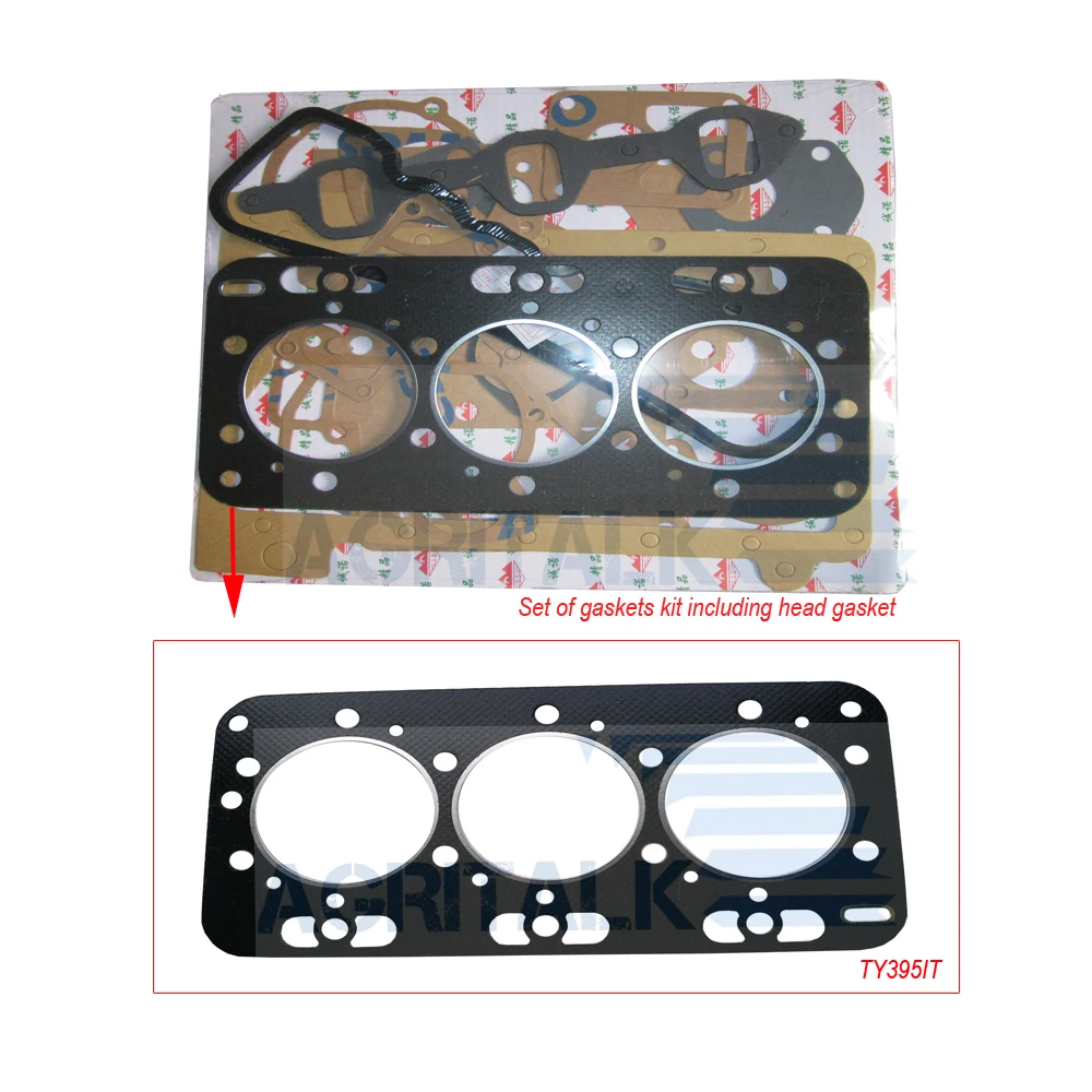 Ty395it , Set Of Gaskets Kit Including The Cylinder Head Gasket For ...
