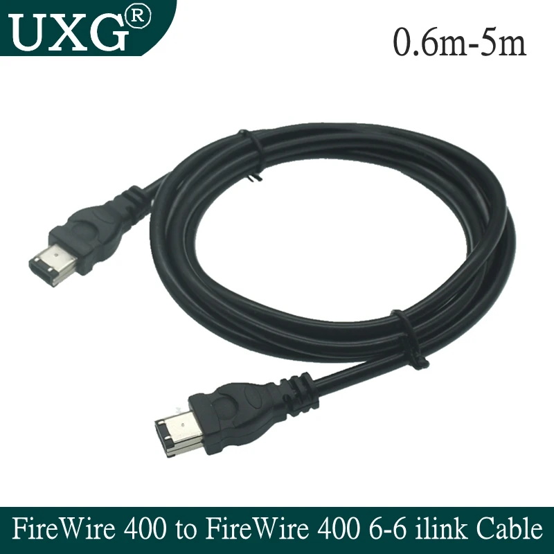 6 PIN to 6PIN FireWire 400 FireWire 400 6 6 ilink Cable IEEE 1394 cable ...