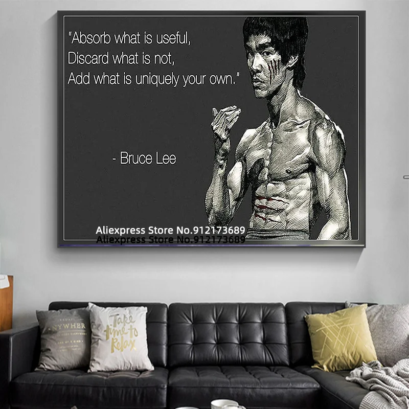 Bruce Lee Quotes Absorb What Is Useful
