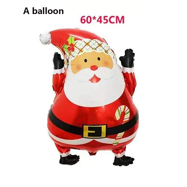 Christmas Inflatables Tree Airblown Santa Claus Climbing Tree Chased by ...