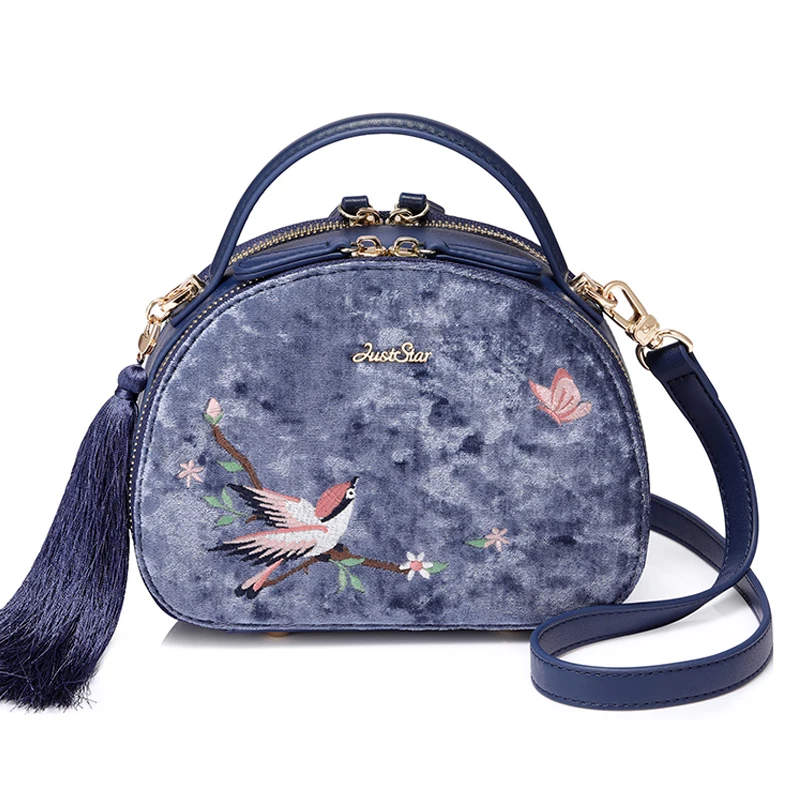 Women Bags Embroidery Handbags Girl Shoulder Bags Messenger Bag Female ...