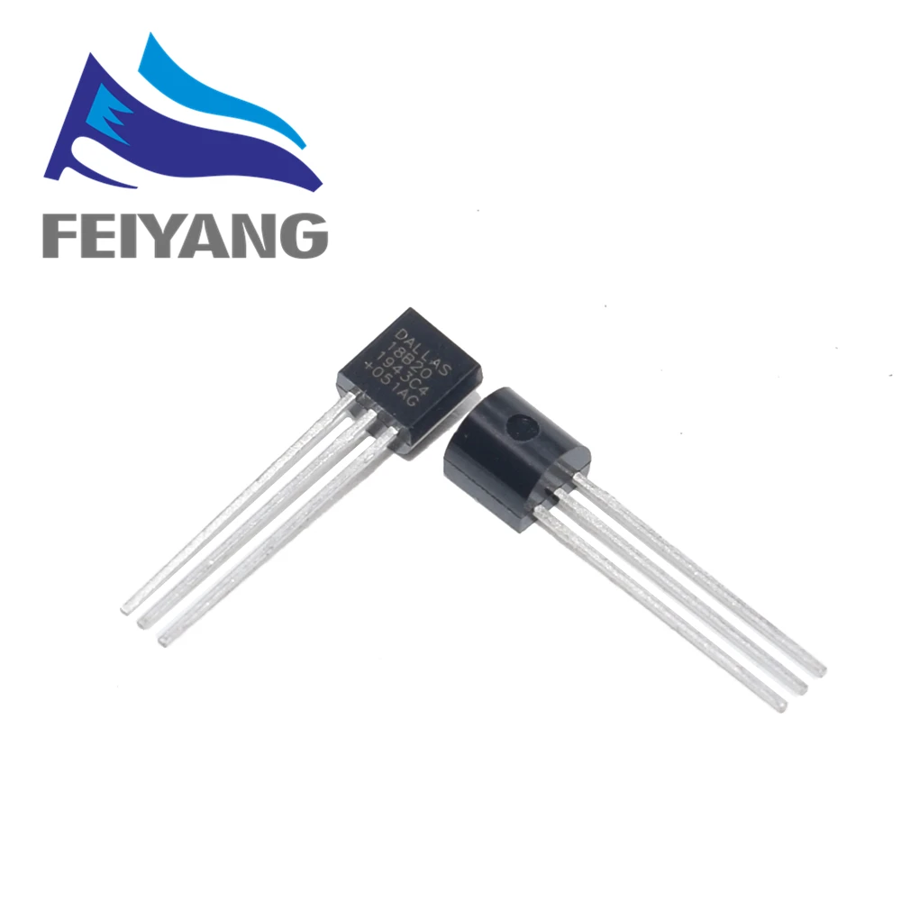 Chip sensor de temperatura dallas, ds18b20 18b20 to 92 ic|module clock ...