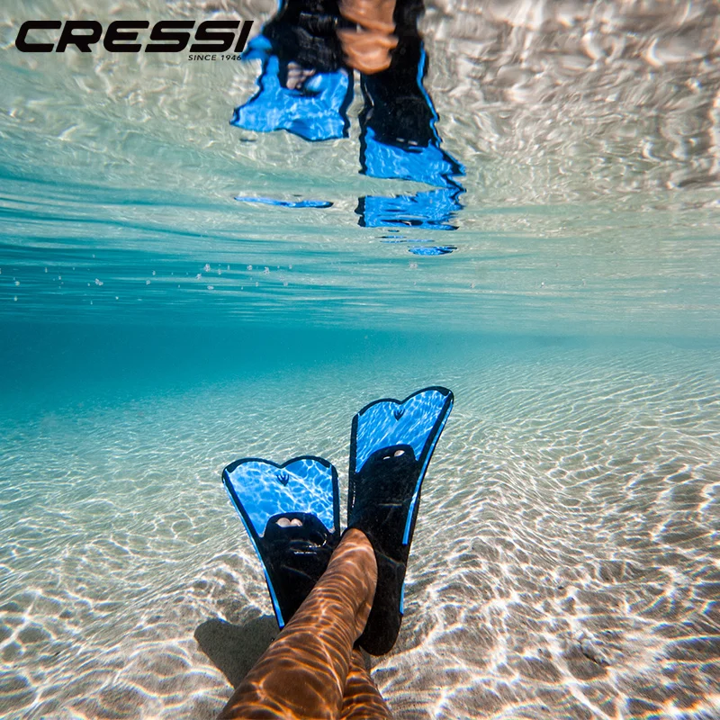 Cressi Light Swimming Short Fins Snorkeling Fin Diving Flippers ...