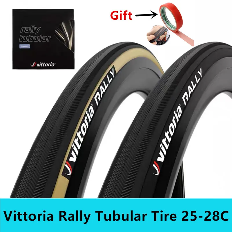 Vittoria Rally Tubular Tires 700c x 25mm Training Road Bicycle Tubular Tire 25 28c Bike Tubular ...