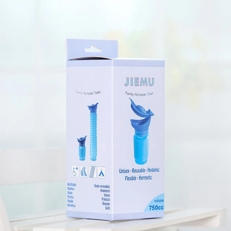 Baby Travel Mini Children Urine Toilet Pee Bottle Car Portable Foldable ...