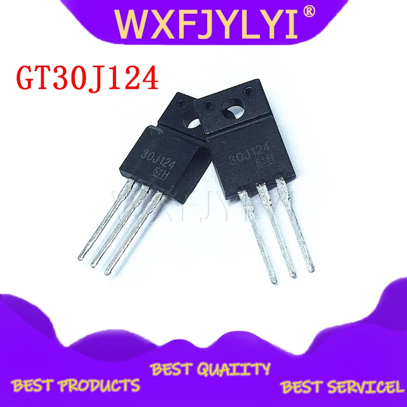 10 peças 30j124 gt30j124 to220 a 220 transistor novo original ...