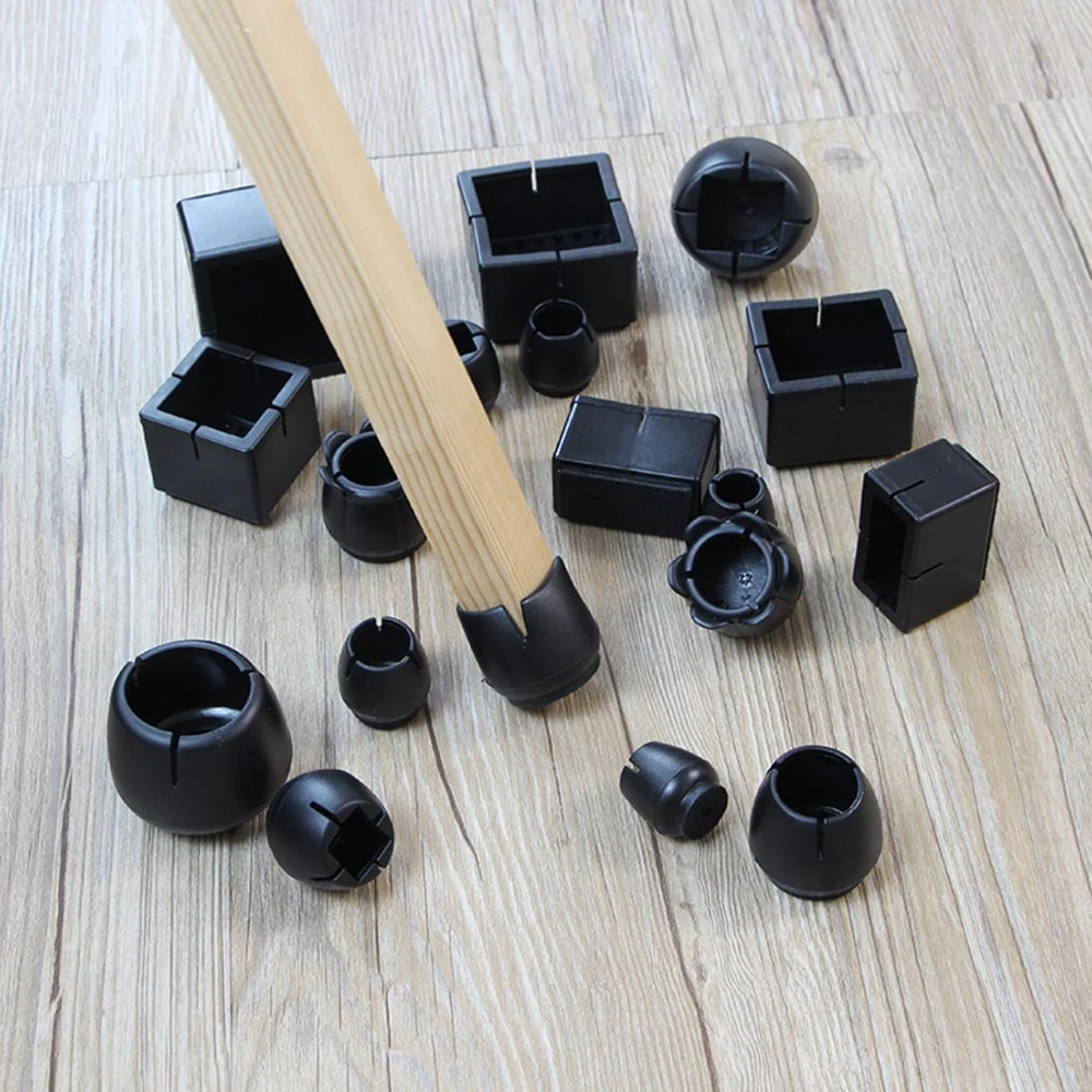 4Pcs-Wear-resistant-Silicone-Chair-Leg-Caps-Table-Covers-Socks ...