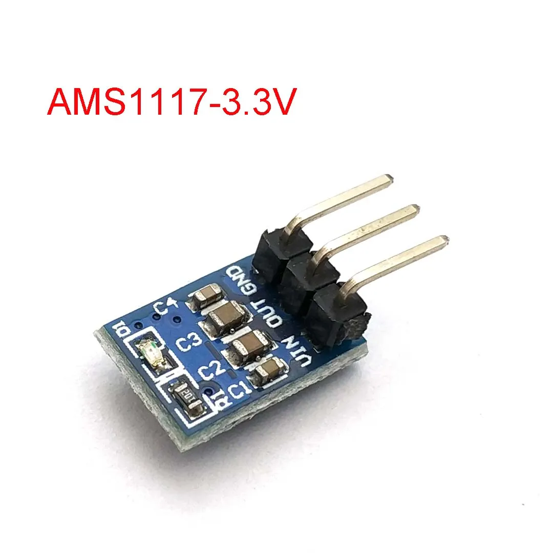 MS1117 3.3 LDO 800MA DC 5V a 3,3 V módulo de fuente de alimentación ...