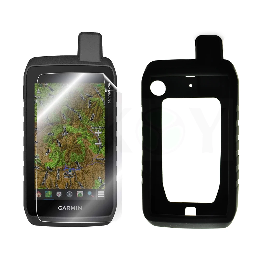Silicon Protect Case Skin + Screen Protector Shield Film For Hiking ...