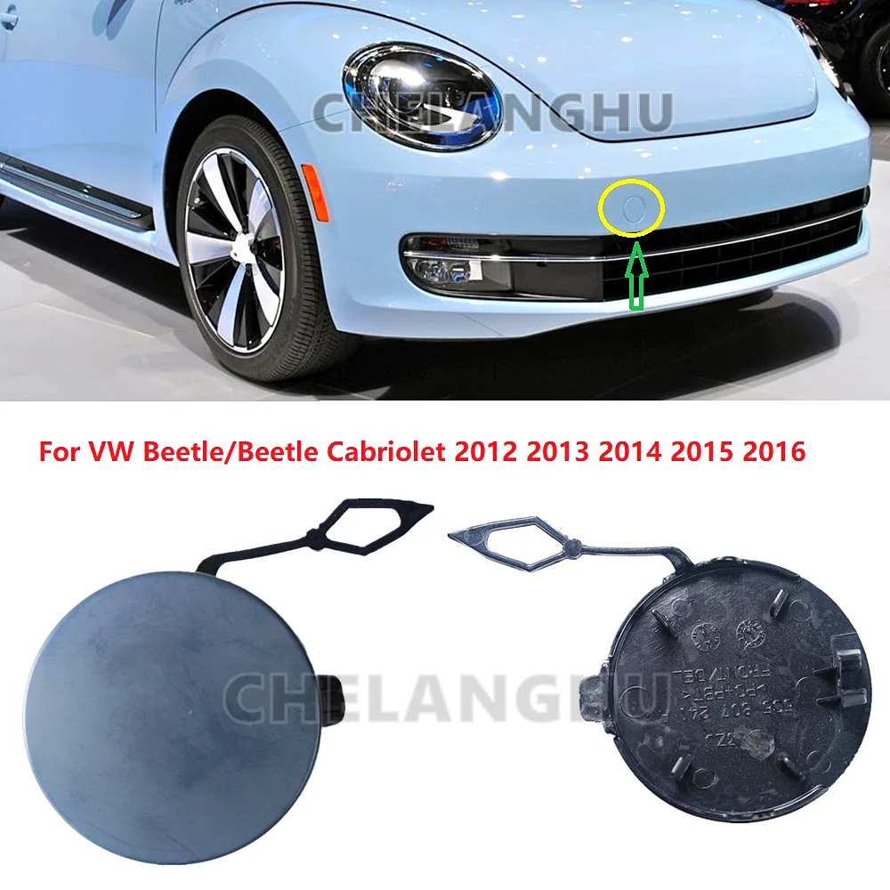 Fit For VW Beetle / Cabriolet 2012 2013 2014 2015 2016 Front Bumper Tow ...