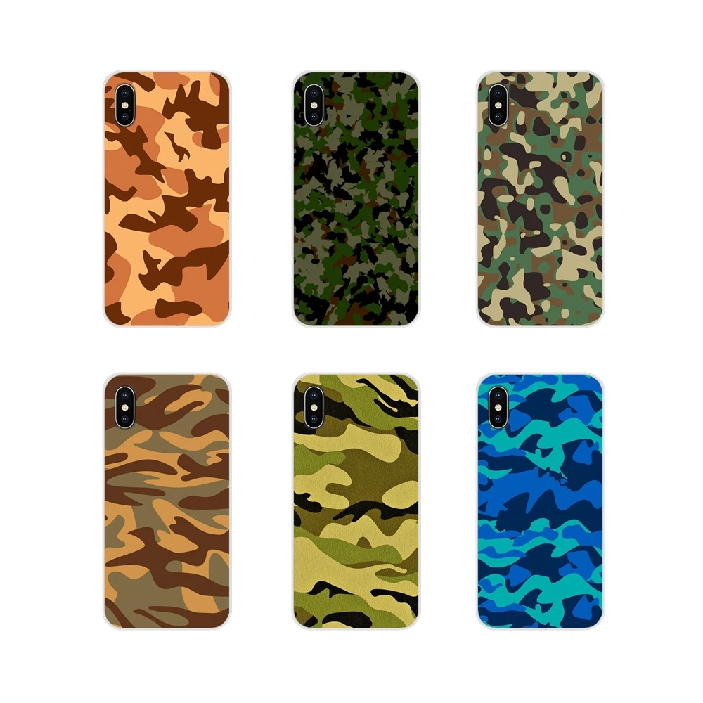 Camouflage Pattern Camo military Army For Oneplus 3T 5T 6T Nokia 2 3 5 ...