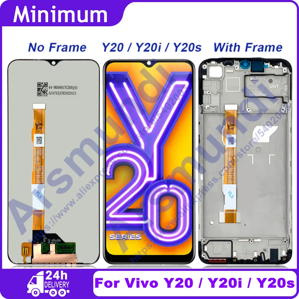 6.51" For Vivo Y20 V2029 / Y20i V2027 V2032 LCD Display Touch Screen Digitizer Assembly ...