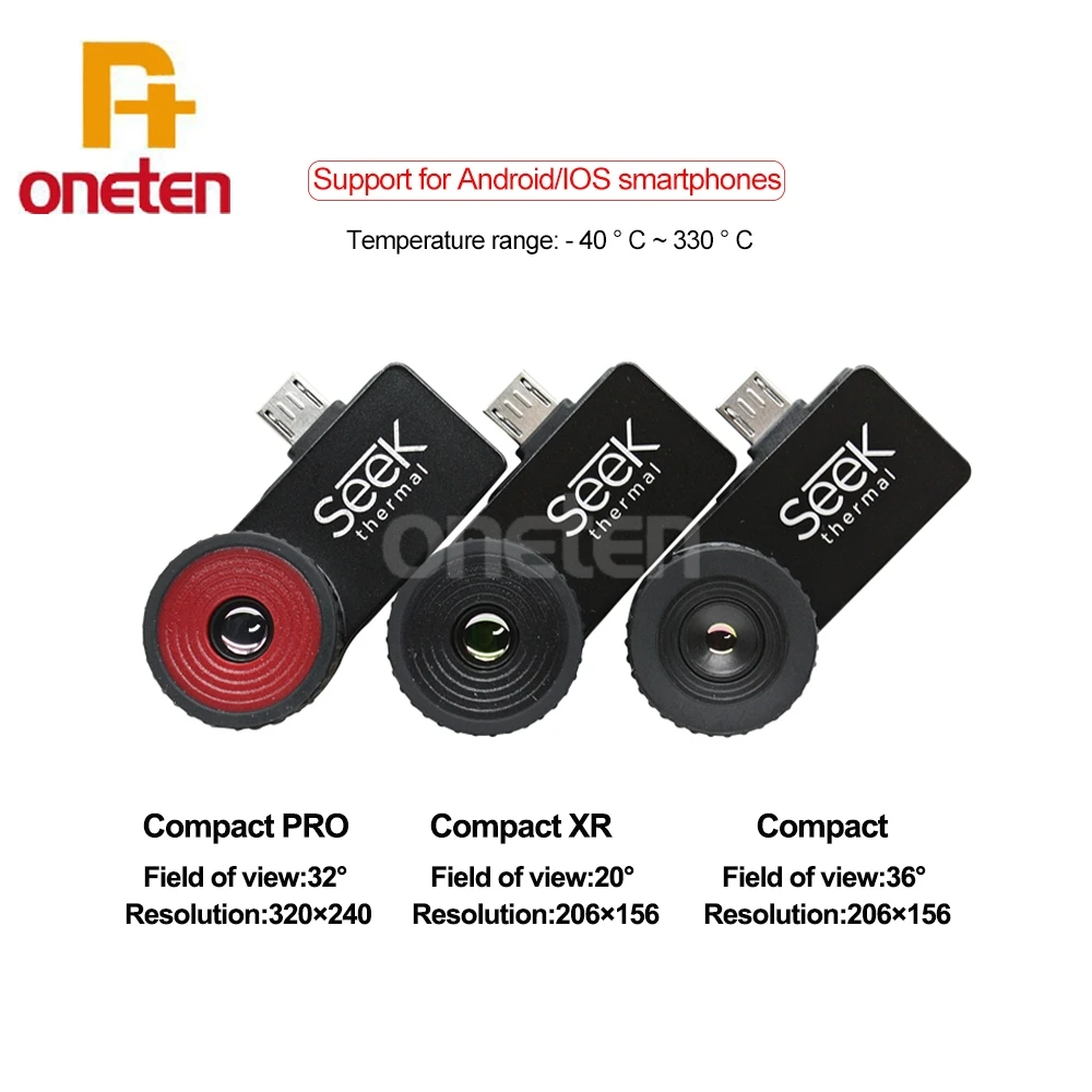 Seek Thermal Compact PRO High Resolution Thermal Imaging, 56% OFF