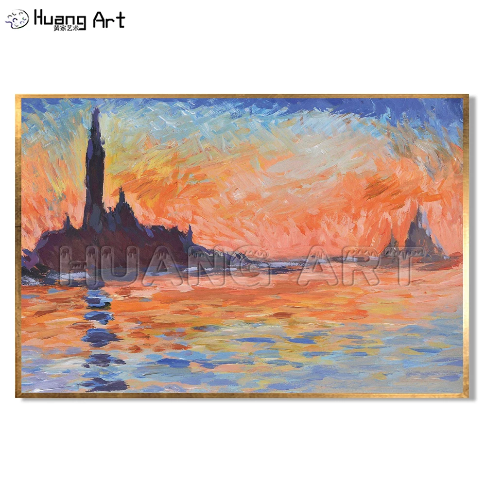 Monet San Giorgio Maggiore At Dusk