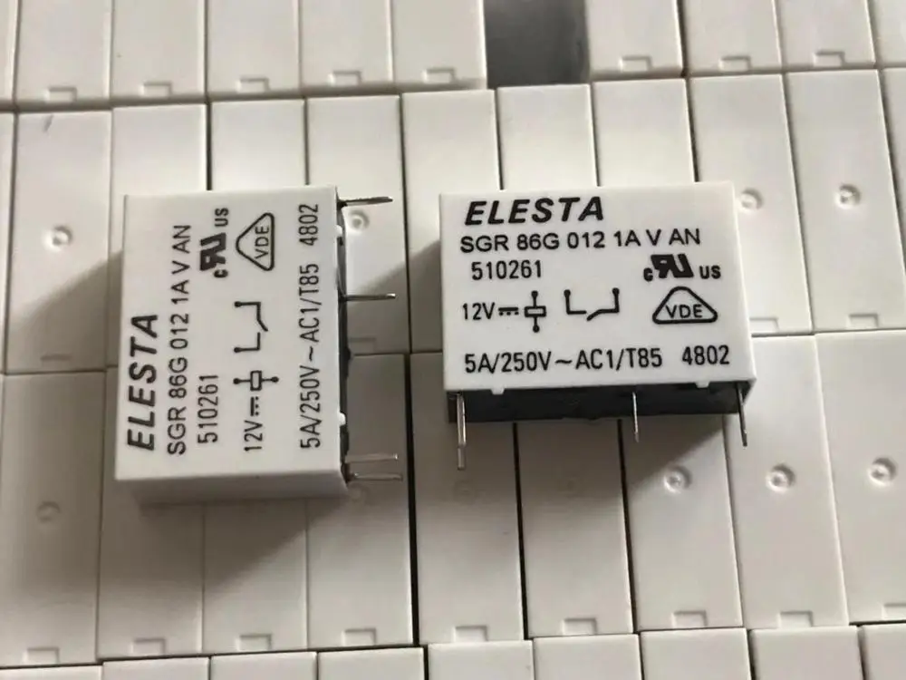 Sgr Sgr86g0121avan 86g 012 1a V Um Relé De Potência 5a 250vac 4 Pinos ...