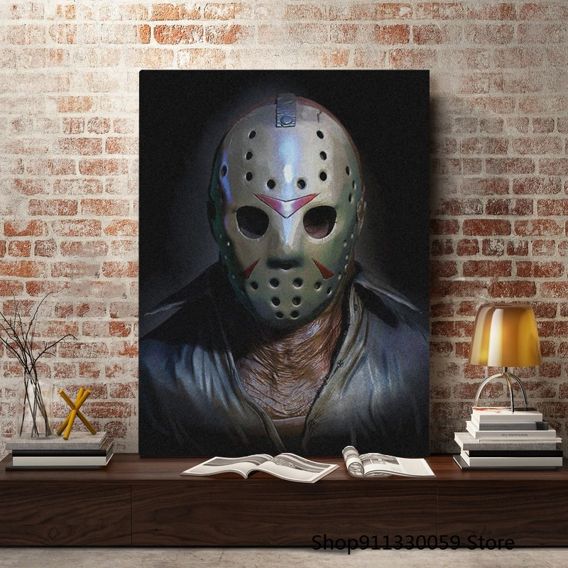 Art & Collectibles Prints Canvas Jason Voorhees Friday 13th etna.com.pe