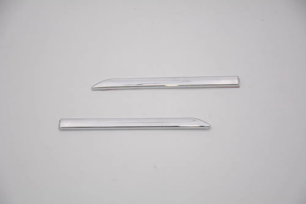 1 Pair Left+Right Chrome Fender Strip Molding Panel 2046903262 ...