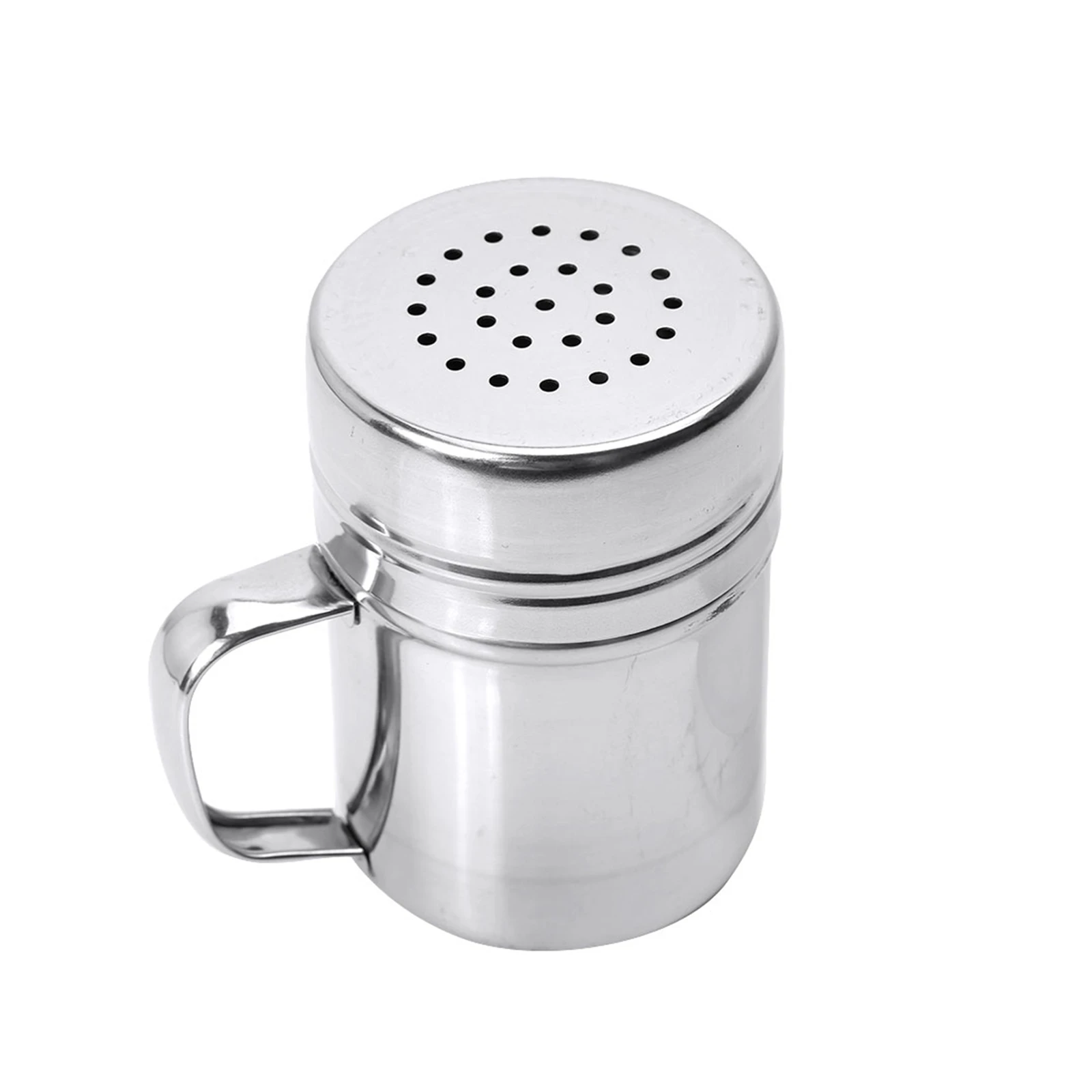 201 Stainless Steel Flour Salt Sifter Dredger Powder Shaker Dredger ...