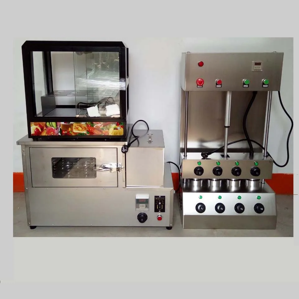 Seluruh-Set-Kono-Pizza-Cone-Mesin-Oven-dengan-Pizza-Cone-Mesin-Cetak ...