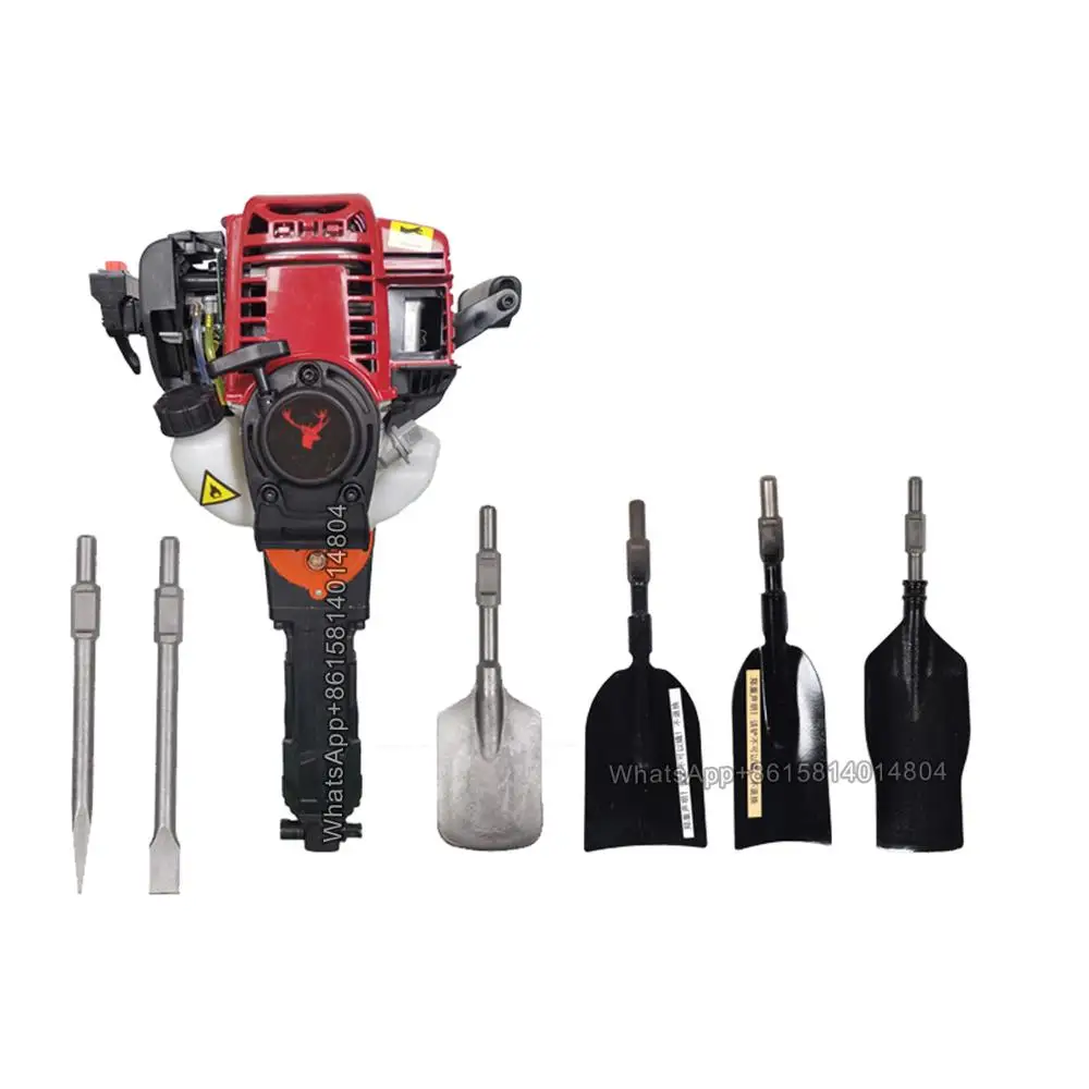 Gasoline Four-stroke High-power Sapling Digger,ditcher,pickaxe Trencher ...