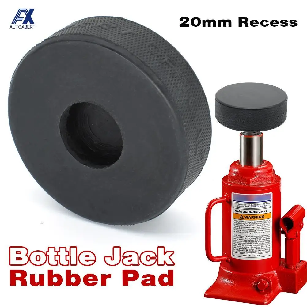 Rubber Bottle Jack Pad Protector Adapter Car Jacking Tool Pinch Weld ...