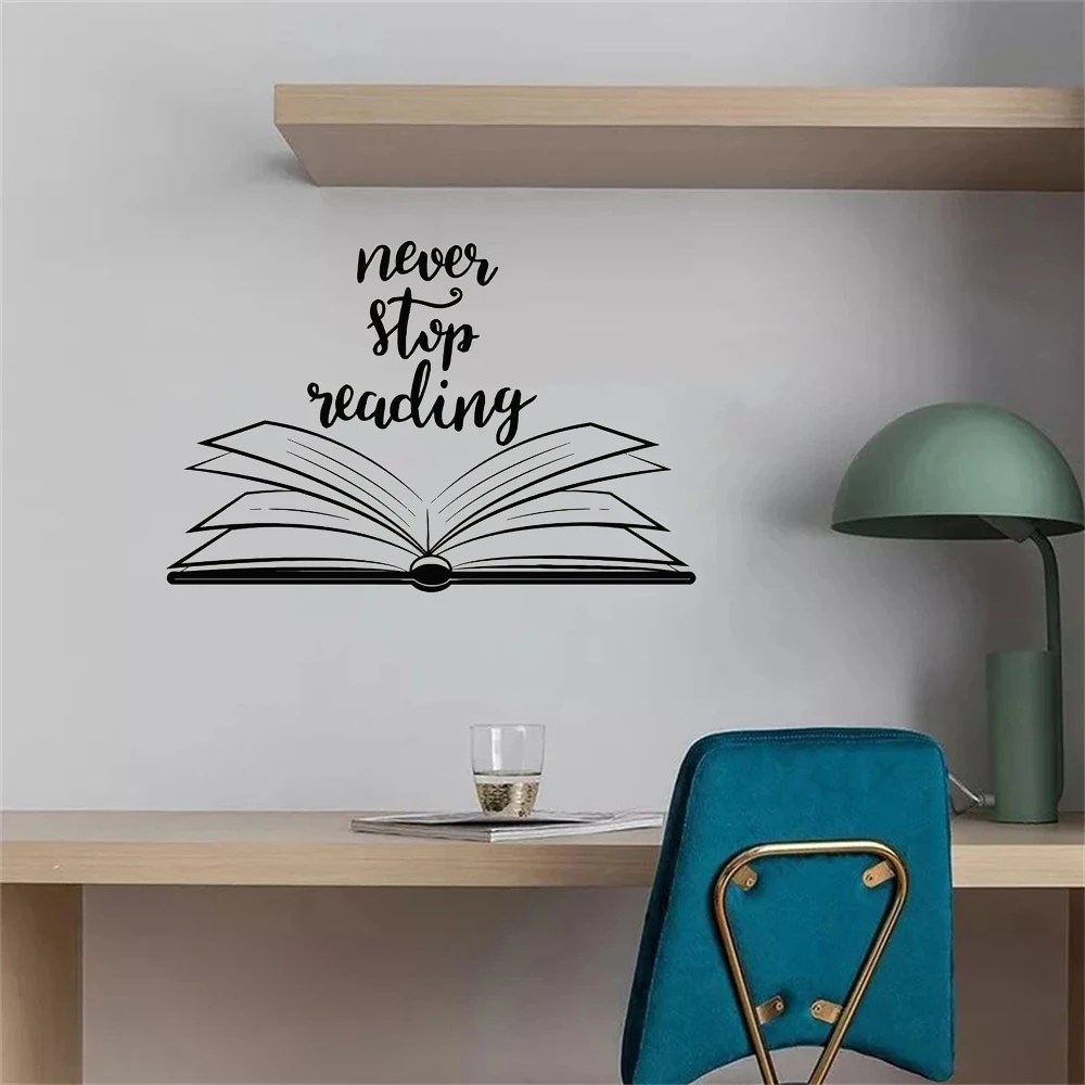 Reading Books Wallpaper Design