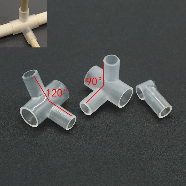 Small Plastic T Shaped Connectors