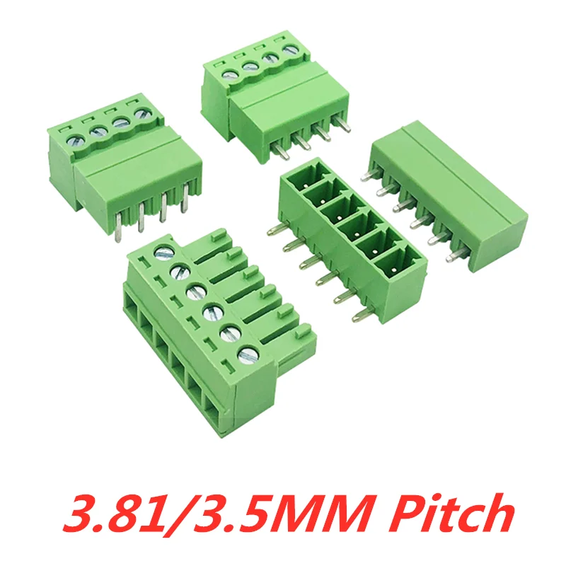 10PCS-15EDG-3-81MM-3-5MM-KF2EDG-PCB-Screw-Terminal-Block-Connector-PLUG ...