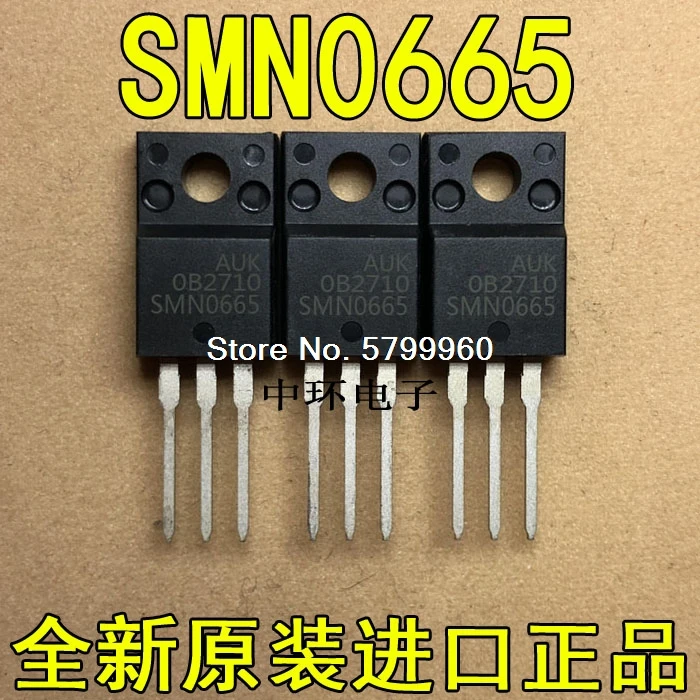 10 pçs/lote SMN0665 650V/6A 6N65 TO 220F|Transistores| - AliExpress