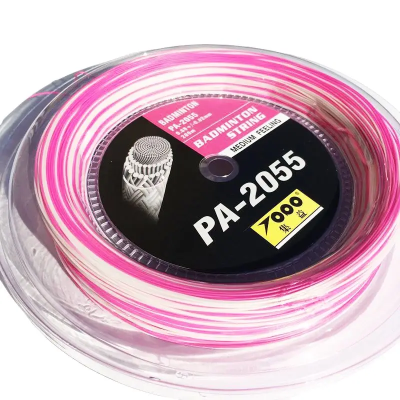 Topo Pa-66 Pink Badminton String Pa-2055 Badminton Racket Strings 0.7mm ...