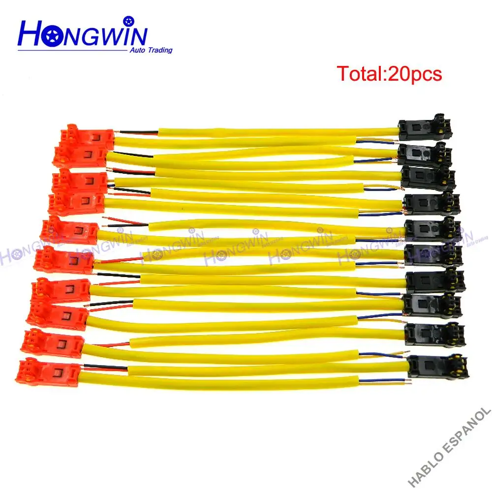 20pcs 에어백 시계 스프링 플러그 와이어 커넥터 도요타 시리즈에 적합 일본 자동차 84306 0N010 84306 60080 ...