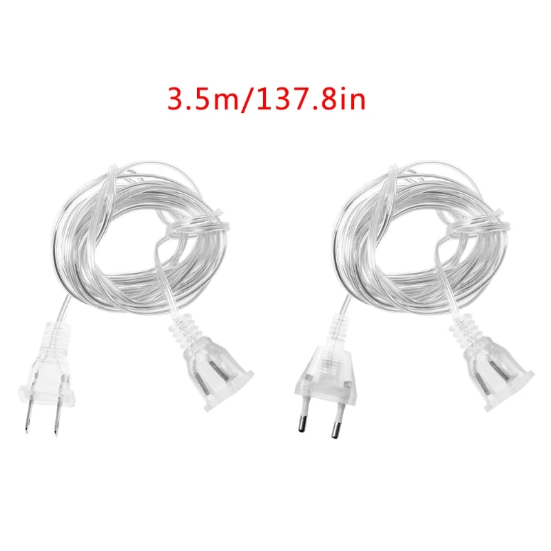 EU-US-Plug-Male-To-Female-Power-Supply-Extension-Cable-For-PC-Wall ...
