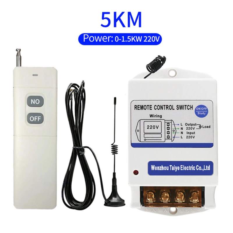 220v 380v Water Pump Wireless Industrial Remote Control Switch ...