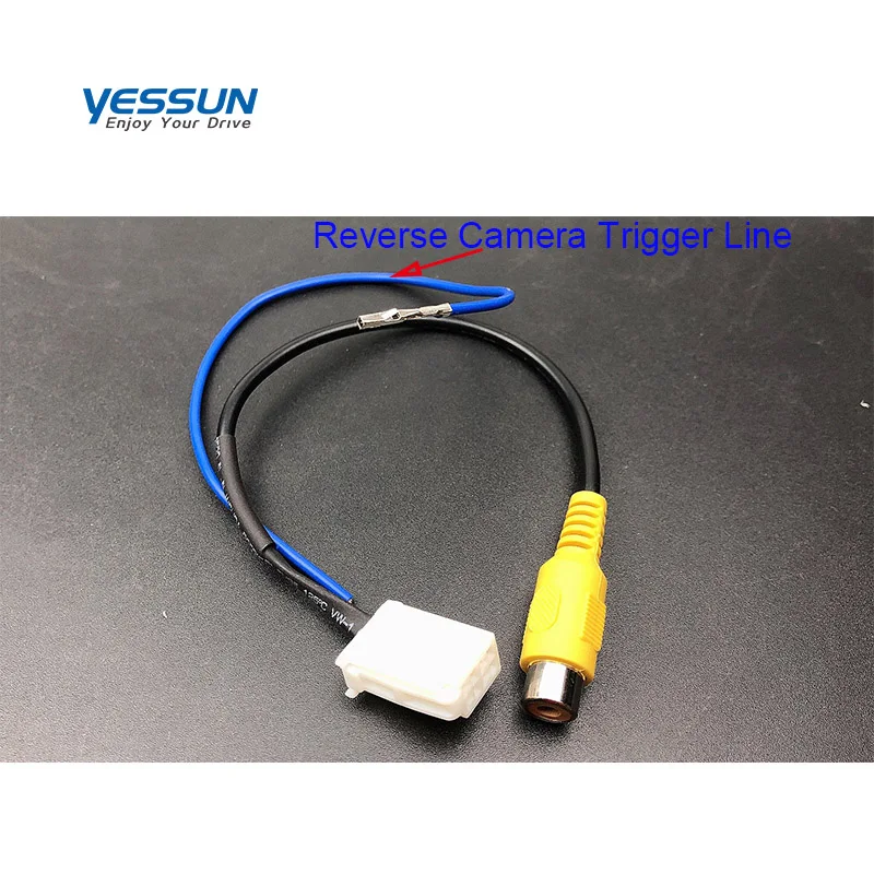Yessun Car Parking Reverse Rear Camera Video Plug Converter Cable ...