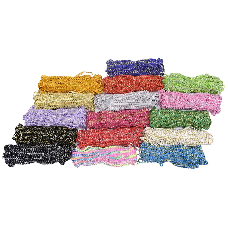 Tissu,Dentelle en forme de S , courbe ruban d'habillage guipure ...