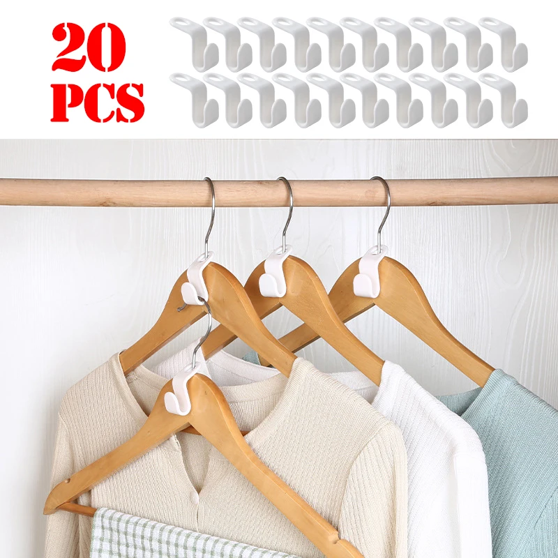 Multi function Wardrobe Space saving Hanger Hook Coat Hook Plastic ...