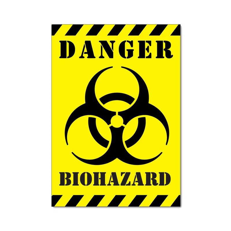 Biohazard Zombie Logo