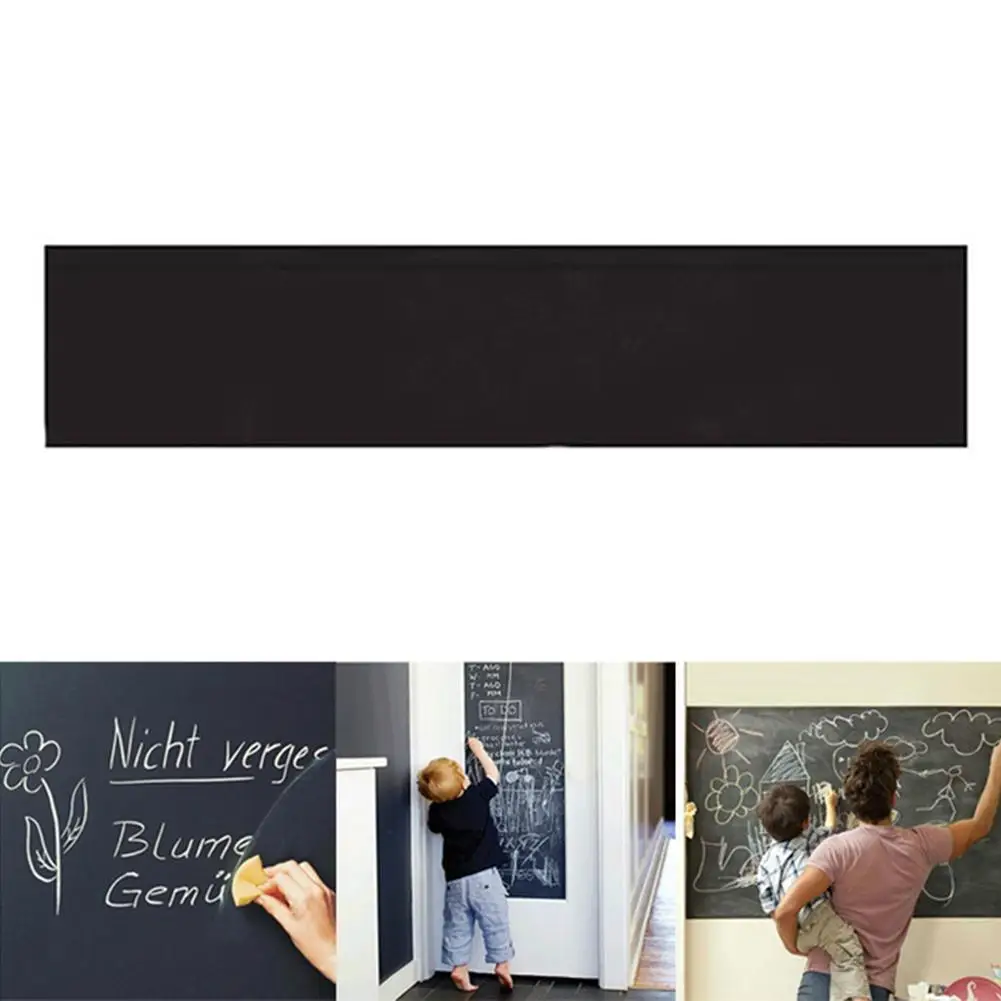45x200cm-Removable-Chalkboard-Blackboard-Wall-Sticker-Writing-Drawing ...