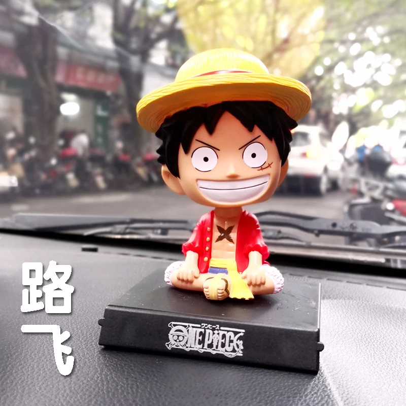 Hot Anime One Piece Luffy Chopper Shaking Head Action Figure Toys One ...