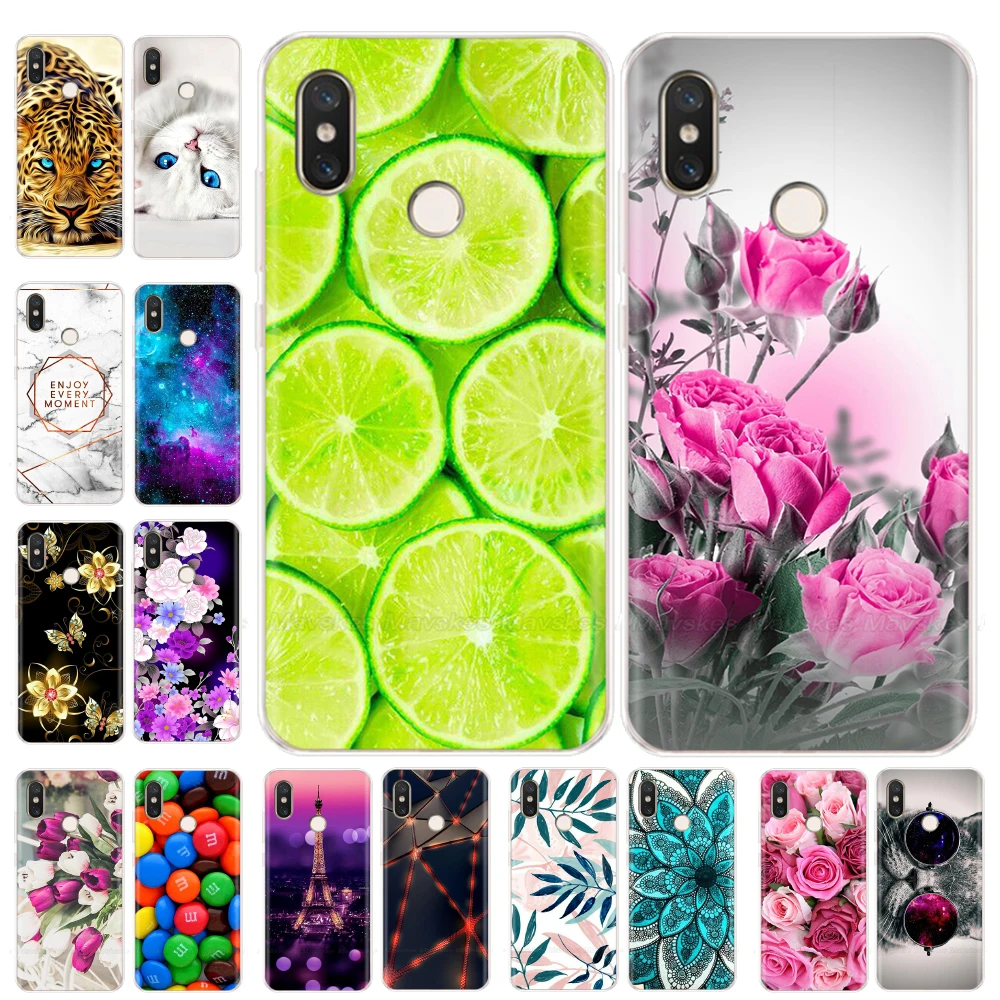 Funda de silicona para Xiaomi Mi 8, carcasa trasera de TPU suave de 6,21 pulgadas para Xiaomi Mi ...