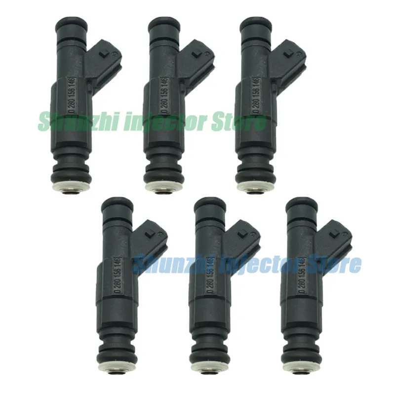 6 шт. Форсунка топливной форсунки для VOLVO 850 S70 V70 2,0 2,5 VW ...
